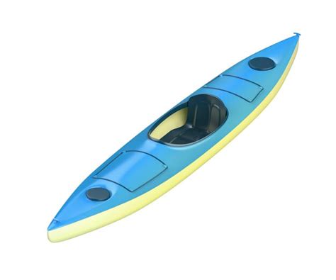 Premium Photo Plastic Kayak