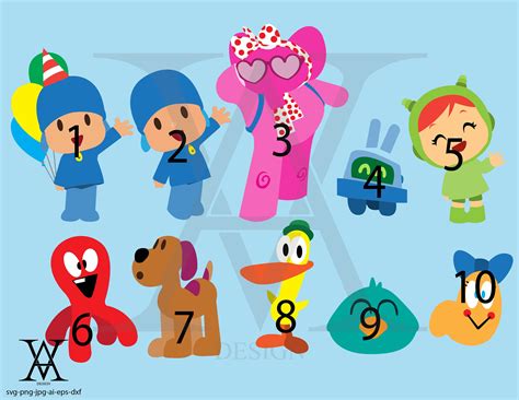 Pocoyo Characters Names