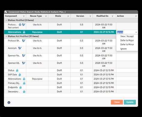 Component Tracking Intelinotion