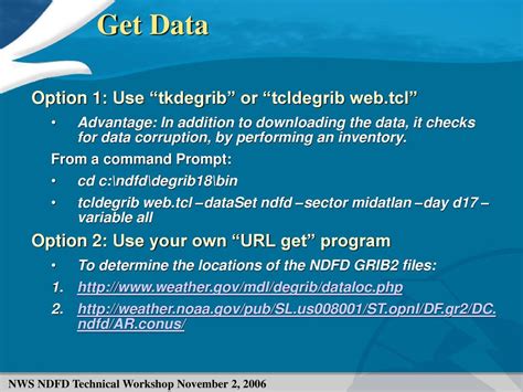 XML Via SOAP Local Degrib Applications Ppt Download