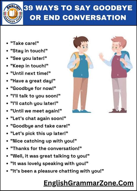 Closing Conversations With Grace 39 Ways To Say Goodbye