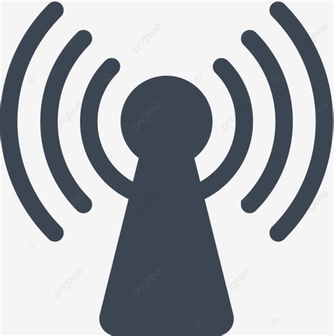 Wireless Antenna Icon Wireless Antenna Antenna Connection Vector Wireless Antenna Antenna