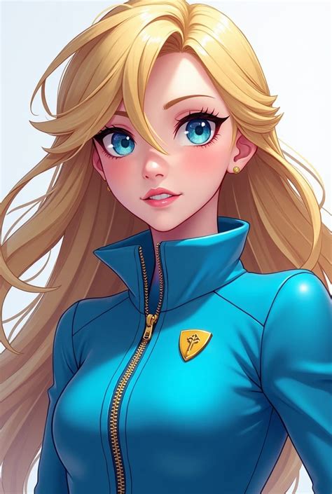 From Blonde Hair Elsa Infinity Girl Anime Cheeky Evil My Blue Jacket