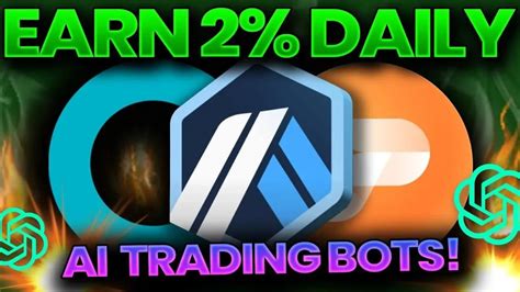 🔥 Ai Crypto Trading Bot Ganhe 2 Diariamente Melhor Do Que Arbitragem Gpt