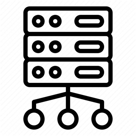Hacker Server Database Storage Cyber Icon Download On Iconfinder