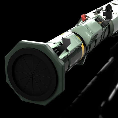 M136 At 4 Rocket Launcher Highly Detailedaccurate 3d Model By