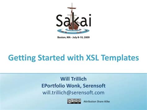 PPT Getting Started With XSL Templates PowerPoint Presentation Free Download ID