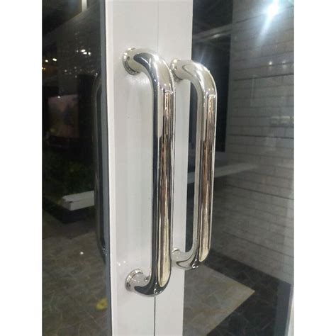 Jual Handel Pintu Stainless Pull Handle Bentuk C Pipa Bulat Dcb 32x350