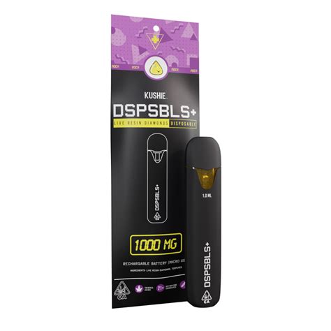Live Resin Diamonds Disposable 1g Indica Dspsbls