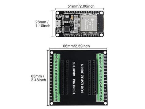 Bdd Esp32 Screw Term Bo Board B Communica Part No Bdd Esp32 Screw Term Bo Board B