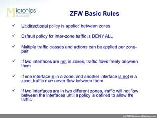 Zone Based Policy Firewall PPT