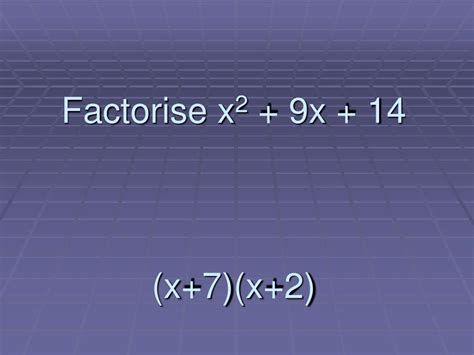 Ppt C1 Factorising Expressions Powerpoint Presentation Free Download Id 326800