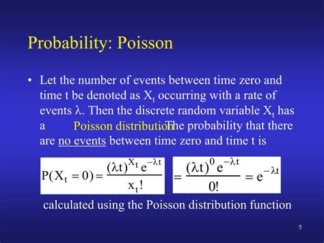 Ppt Stat131 Week 7 L1b Exponential Distribution And Relationship To Poisson Powerpoint