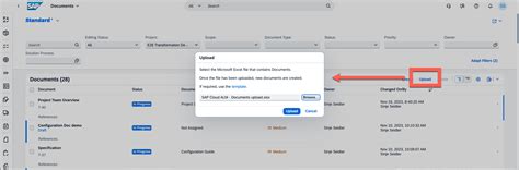Import Documents Into SAP Cloud ALM Via Excel SAP Community