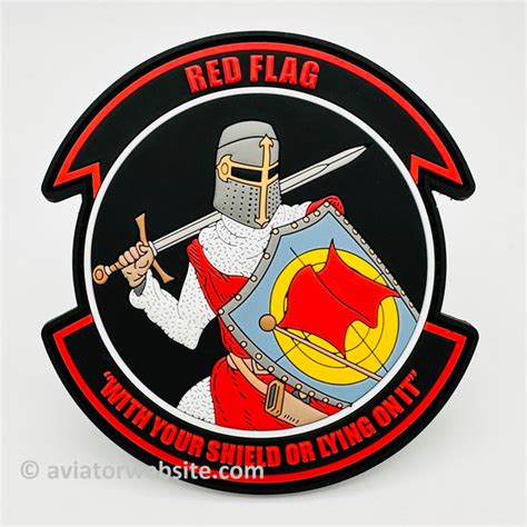 2024 Red Flag Pvc Morale Patch Aviatorwebsite