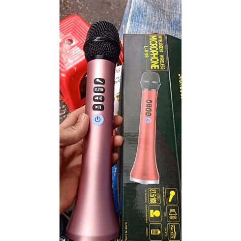 L 698 Karaoke Microphone And Bluetooth Speaker In Bd Formalbd