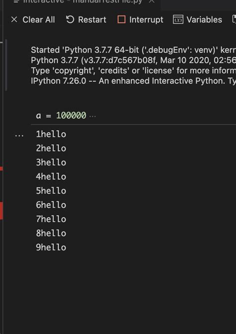 No Stdout From Nstartupcommands · Issue 7434 · Microsoftvscode Jupyter · Github