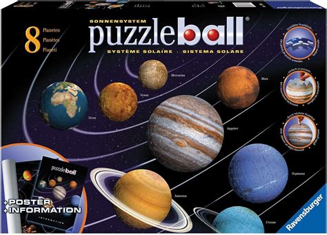 Ravensburger 11293 Solar System Puzzleball® Uk Toys And Games