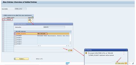 Update And Create Events In Table Maintenance Gene Sap Community