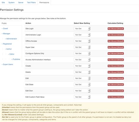 Help310site Global Configuration Joomla Documentation