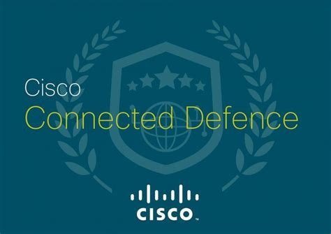 Pdf Cisco Connected Defence · Woven Into Every Aspect Of Modern