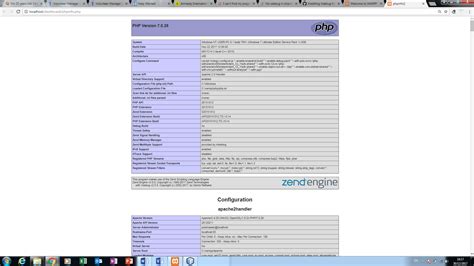 no xdebug in phpinfo for php 7 0 26 even though i have used the