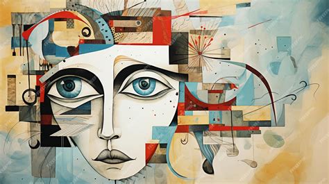 Premium Ai Image Abstract Paper Collage Art