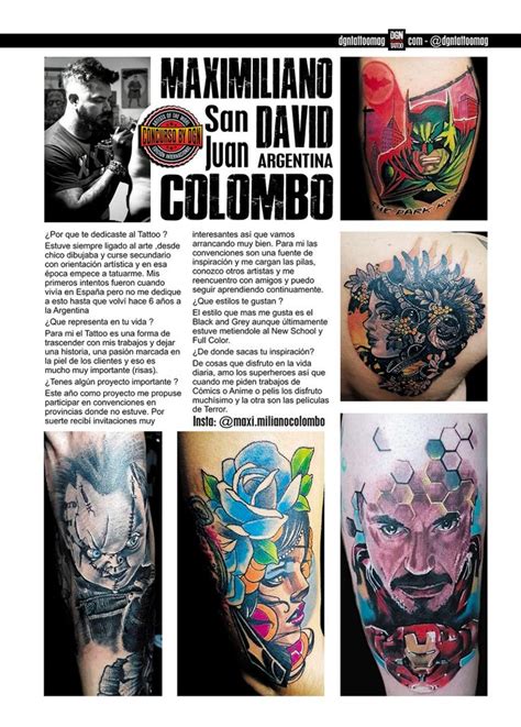 DGN Tattoo magazine, Edición 15 años, revista de tatuajes. | Watercolor ...