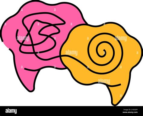 Plain Language Technical Writer Icon Color Illustration Stock Vector