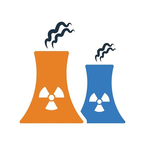 Premium Vector Atomic Energy Nuclear Power Icon Glyph Style Vector Eps