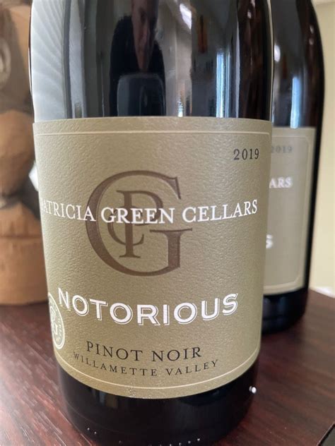 2019 Patricia Green Cellars Pinot Noir Notorious Usa Oregon