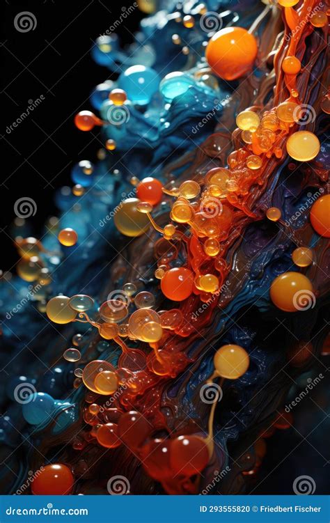 Explore Intricate Organic Patterns Revealing Nature S Hidden Beauty Stock Illustration