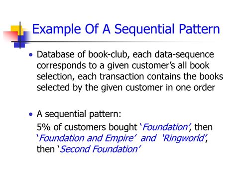 Ppt Discovering Sequential Patterns In Data Sequences Powerpoint