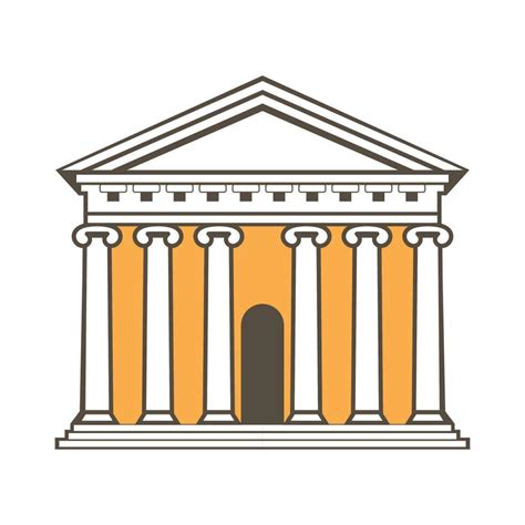 Logotipo De Edificio Romano