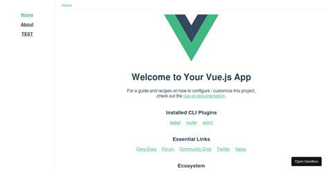Vue Router Tab Sample Forked Codesandbox