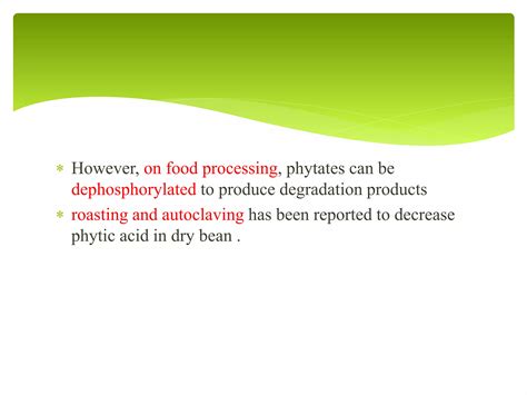 Antinutritional Factors In Pulses Pptx Healthy Cooking And Eating