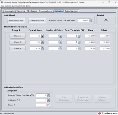 MSP FR Not A Clear Idea About Ultrasonic Gas Board Sensing Calibration Process MSP Low