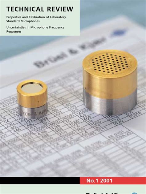 Properties And Calibration Of Laboratory Standard Microphones Pdf