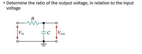 Solved Determine The Ratio Of The Output Voltage In Chegg