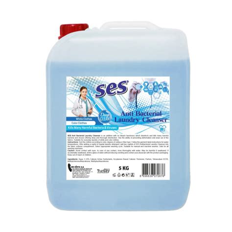 Antibacterial Laundry Detergent 5 Lt Ses Kimya