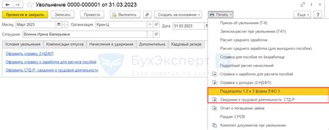 Нужно ли выдавать увольняющемуся работнику выписку из ЕФС 1 позиция Минтруда