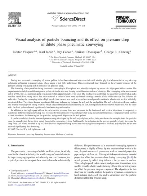 Visual Analysis Of Particle Bouncing Download Free Pdf Gases Velocity