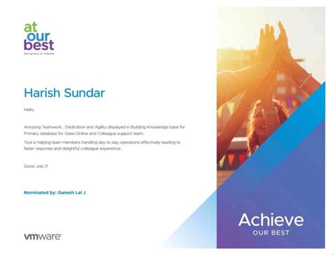 Harish Sundar On Linkedin Teamwork Agile Codinglife Vmware