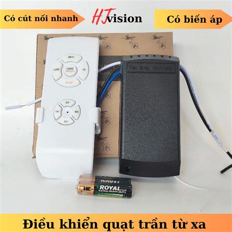 Bộ điều Khiển Quạt Trần Từ Xa Remote điều Khiển Từ Xa Cho Quạt Trần