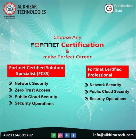 Certifications Guru It Solutions Certifications On Linkedin Fortinet Cybersecurity