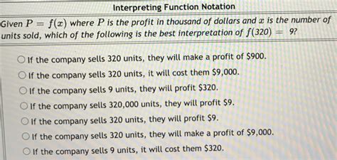 Solved Interpreting Function Notation Given H Ft Where H