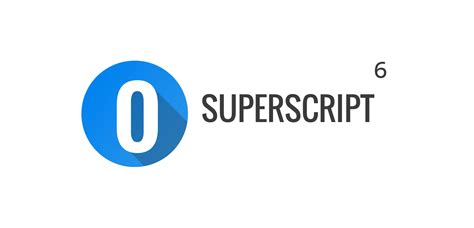 ⁶ Superscript Six Symbol Copy And Paste U2076