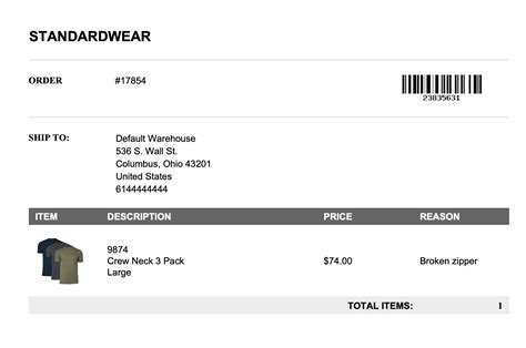 Packing Slips Loop Returns Help Center