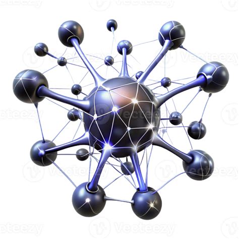 Serene Contemporary A Network Of Interconnected Neurons Firing With