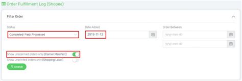 How To Use Order Fulfillment Log UniCart Support Center